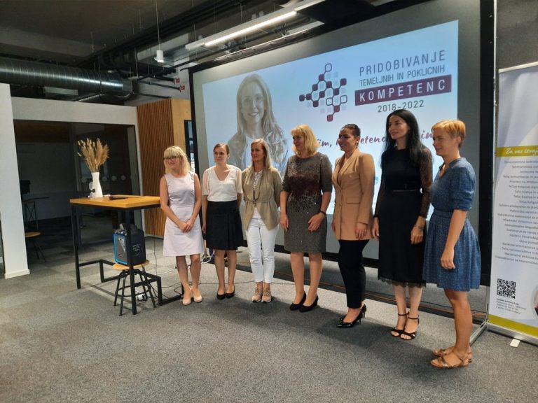 V štirih letih projekta Pridobivanje temeljnih in poklicnih kompetenc ...