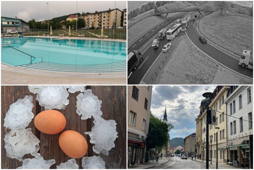 Najbolj brano to poletje: bazen, toča, vlom, radarji, parkiranje ...